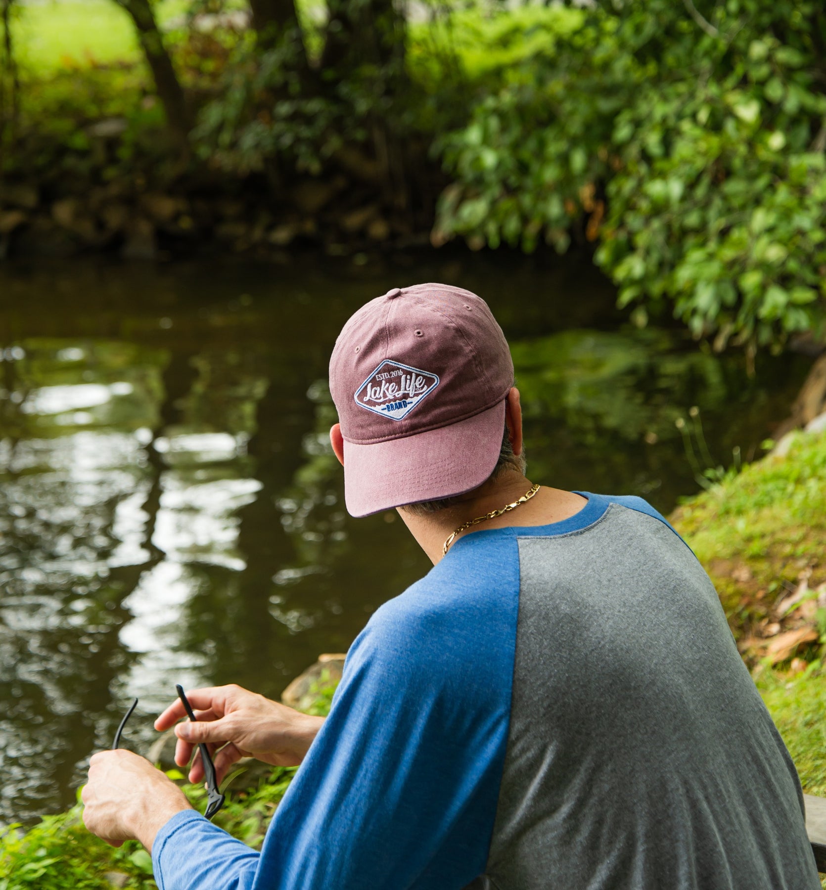 Classic Logo - Customizable Cap – Lake Life Brand